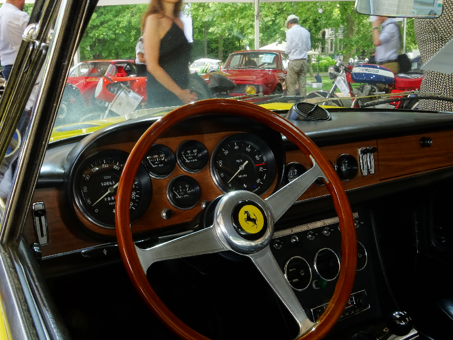 ferrari behind the wheel | The Como Companion